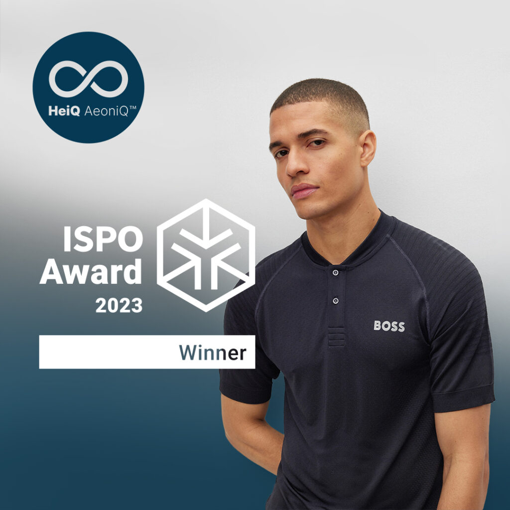 Erstes mit HeiQ AeoniQ™ hergestelltes Kleidungsstück gewinnt ISPO Award ...
